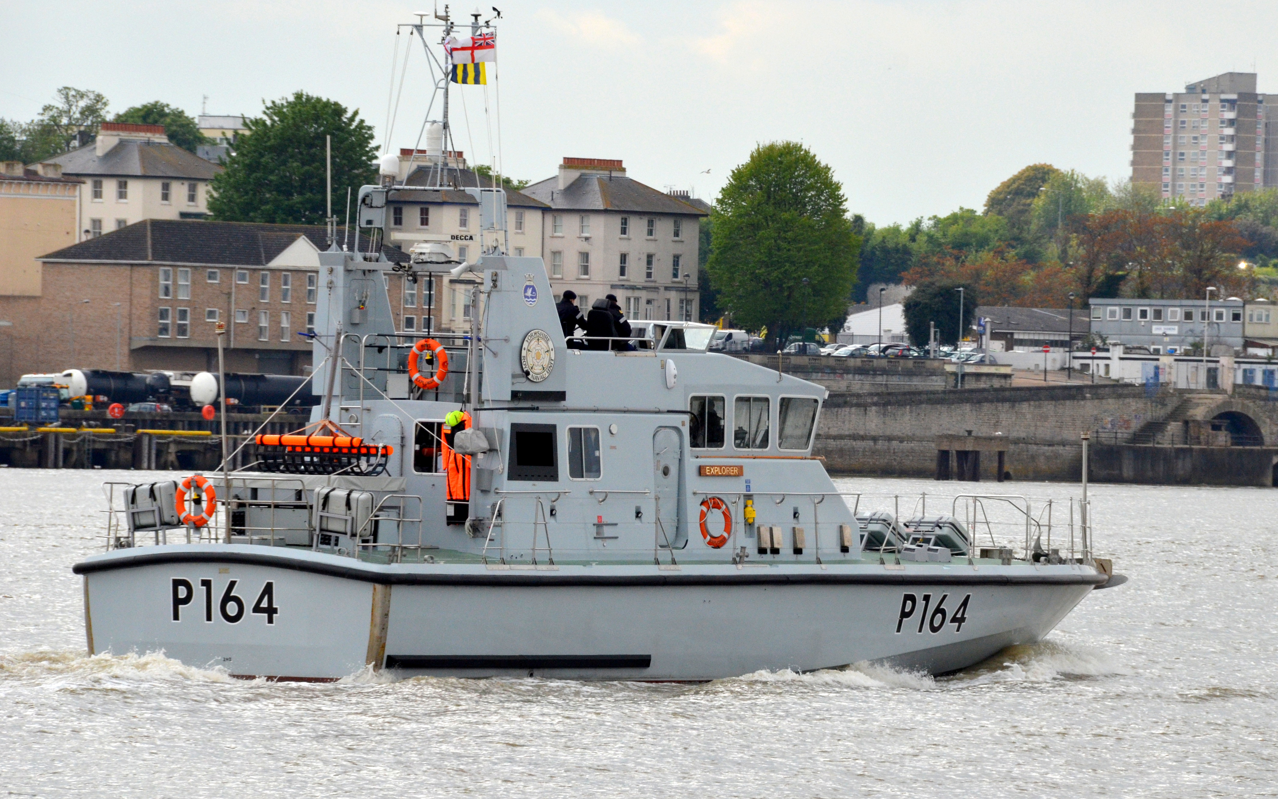 HMS EXPLORER (P164) | Naval Vessels | Tilbury and Chadwell Memories