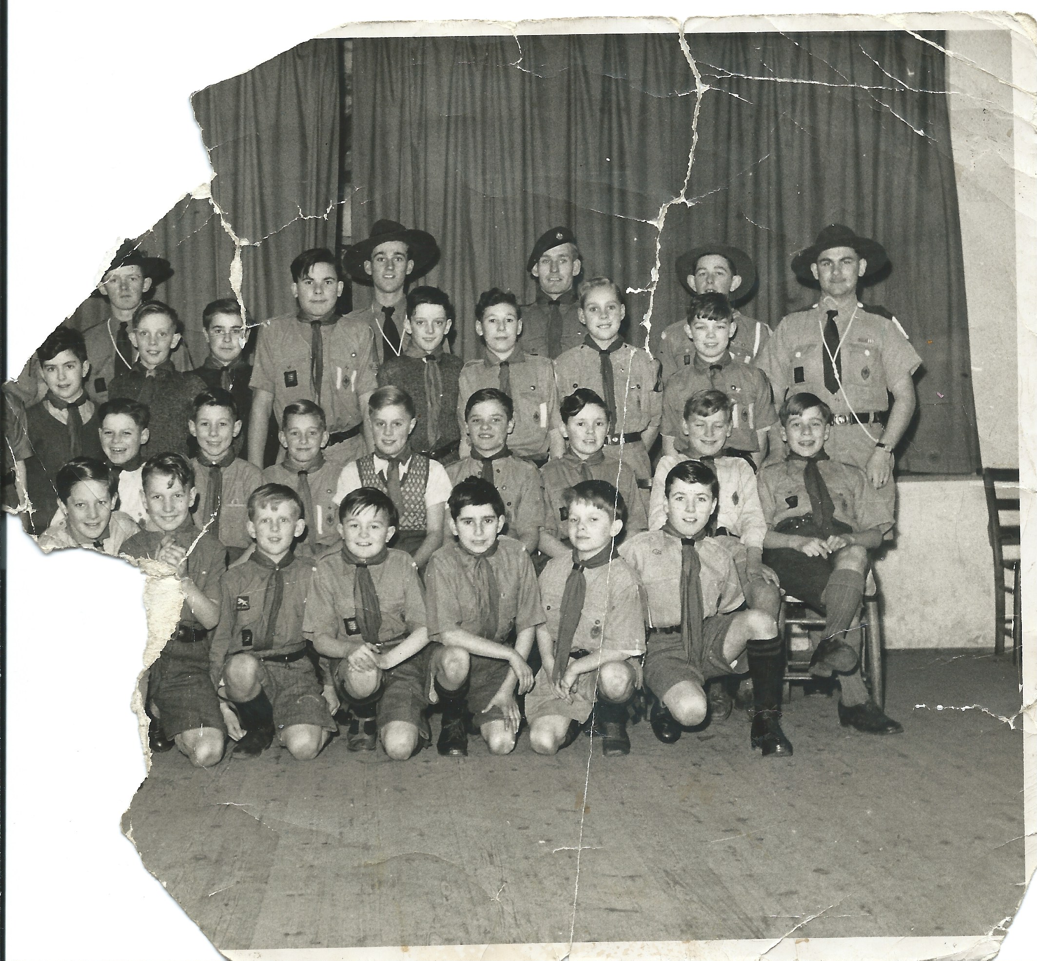 5th Tilbury Scout Group around 1950/51 | Local organisations | Tilbury ...