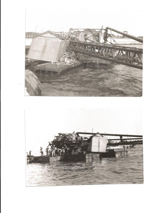 Crane jib collapses! | Events from the past | Tilbury and Chadwell Memories
