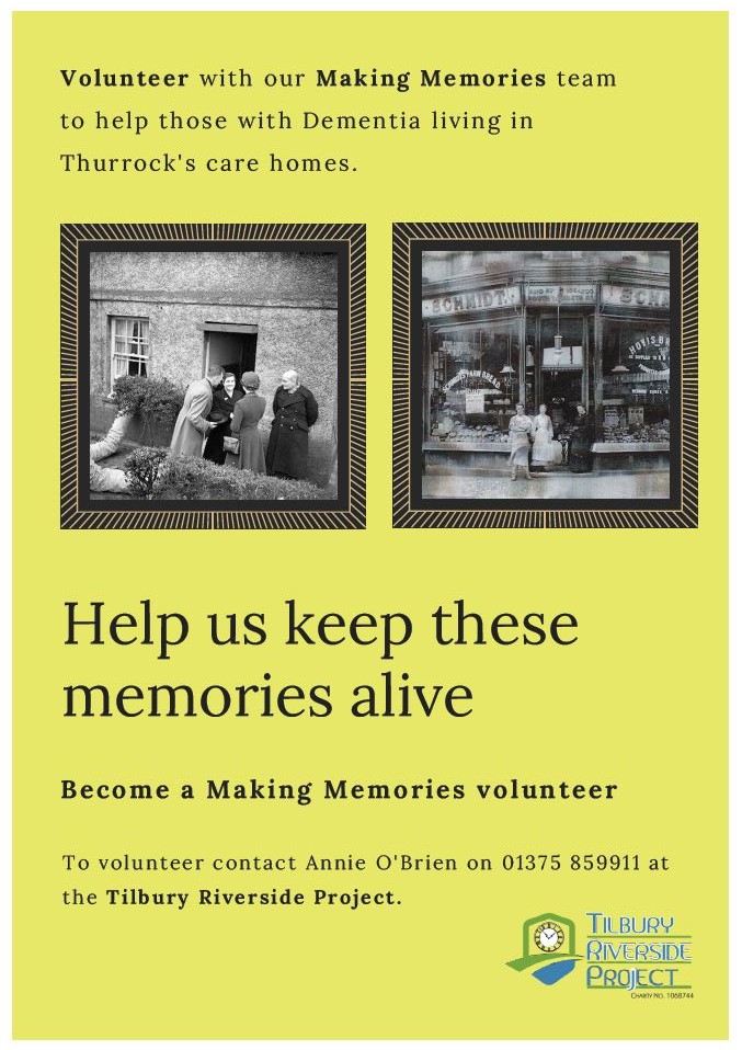 Making Memories | About the Project | Tilbury and Chadwell Memories