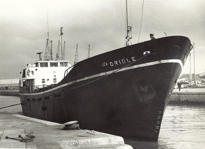ORIOLE in the docks | Transport - ships | Tilbury and Chadwell Memories