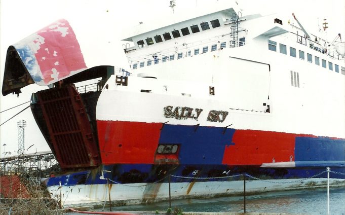 SALLY SKY in Tilbury | Transport - ships | Tilbury and Chadwell Memories