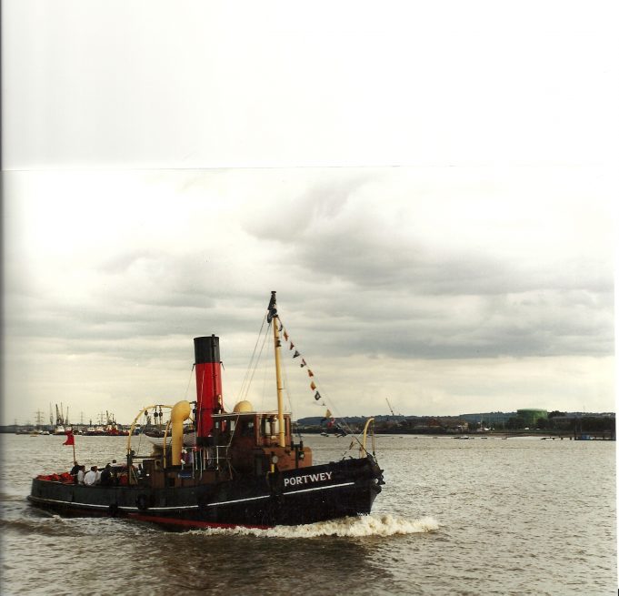 STEAM TUG PORTWEY @ GRAVESEND | Tugs: SUN and others | Tilbury and ...