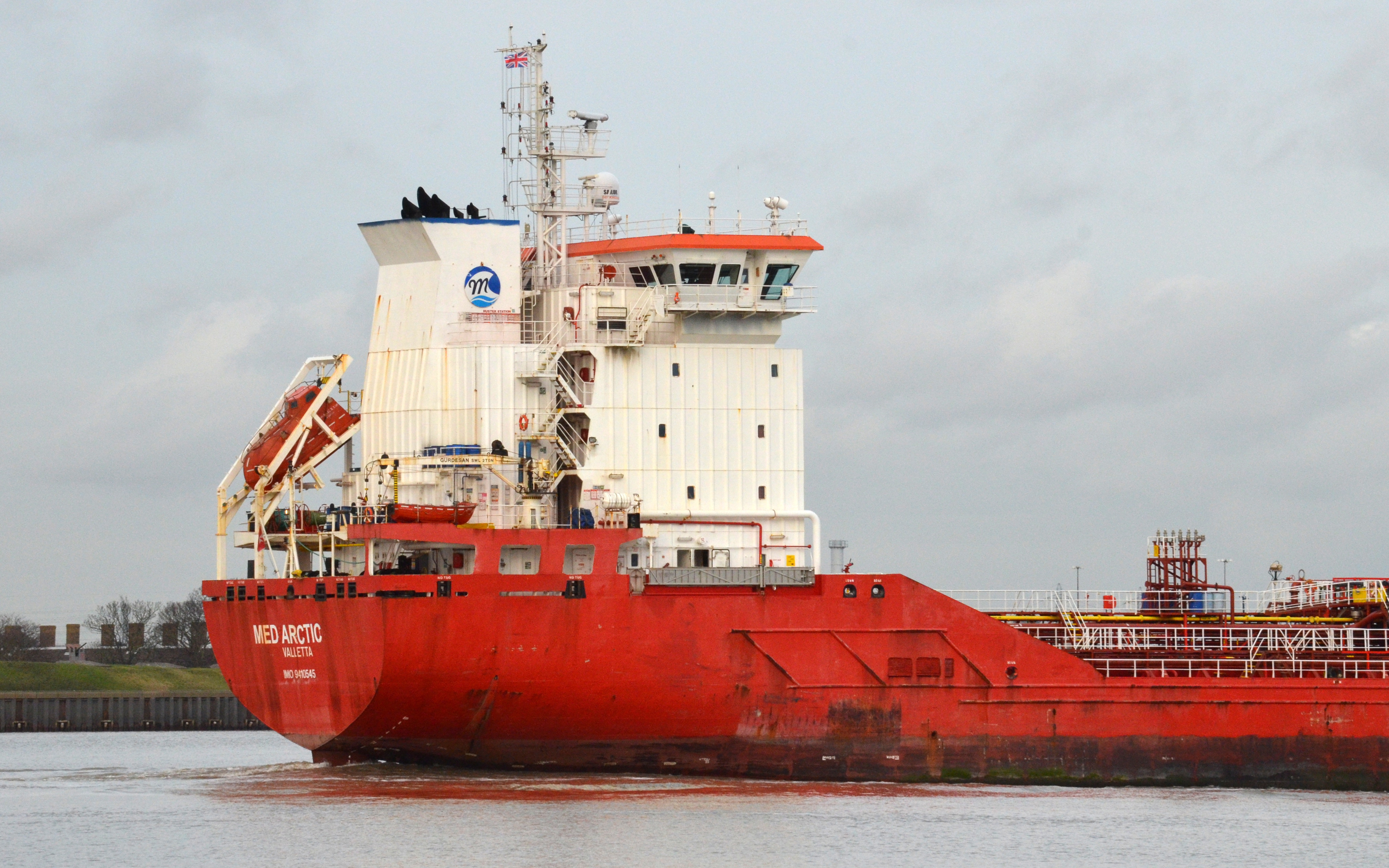 Tanker MED ARCTIC | Tankers | Tilbury and Chadwell Memories