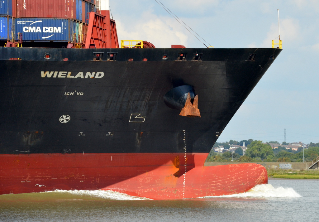 WIELAND for Antwerp | Container Ships | Tilbury and Chadwell Memories