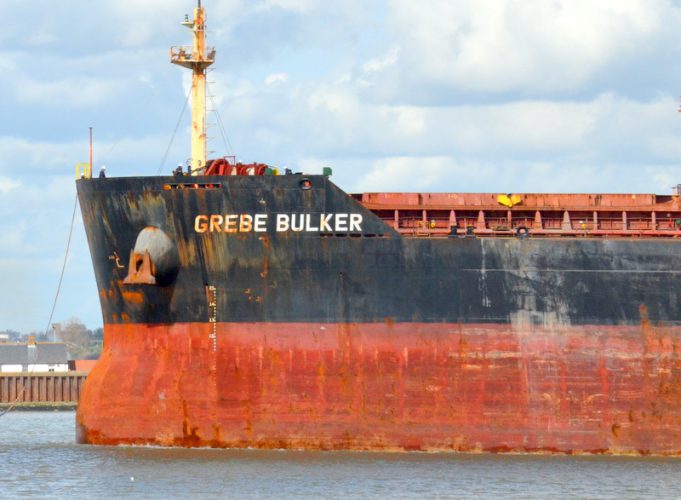 GREBE BULKER on the Thames | Transport - ships | Tilbury and Chadwell ...