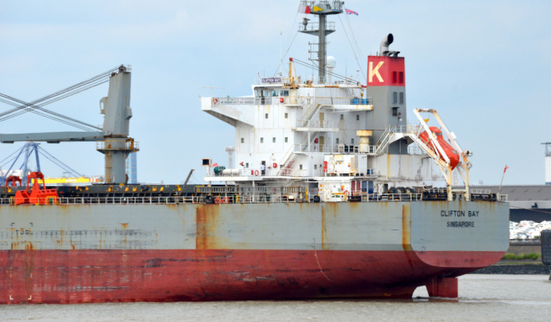 CLIFTON BAY arriving for Tilbury Docks. | Bulk carriers | Tilbury and ...